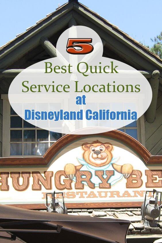 Our Top 5 Quick Service Spots at Disneyland