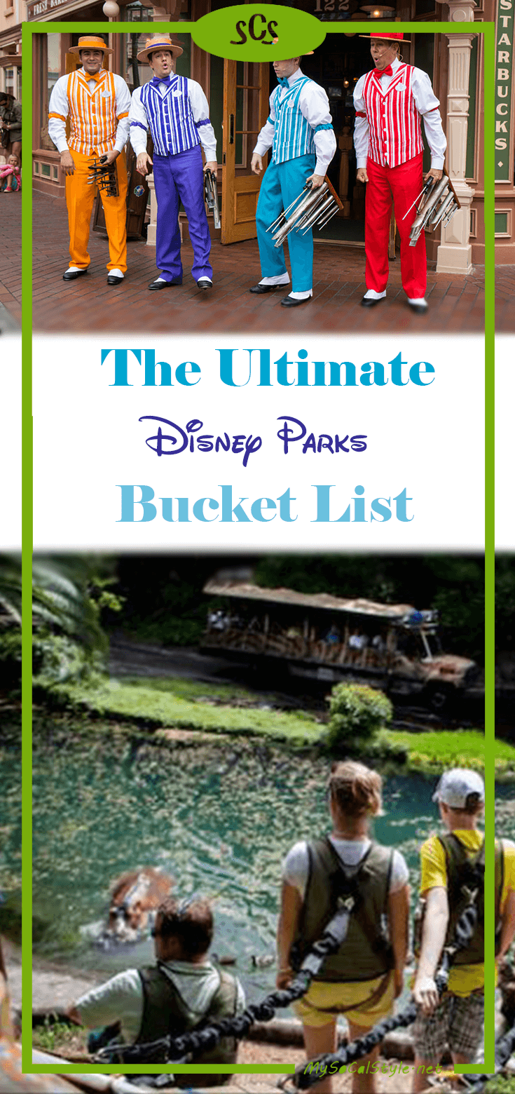 The Ultimate Disney Parks Bucket List
