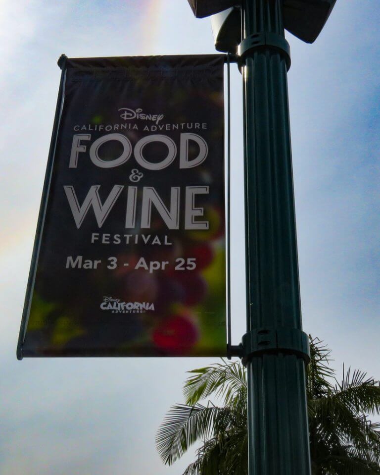 2024 California Adventure Food and Wine Full Menus List