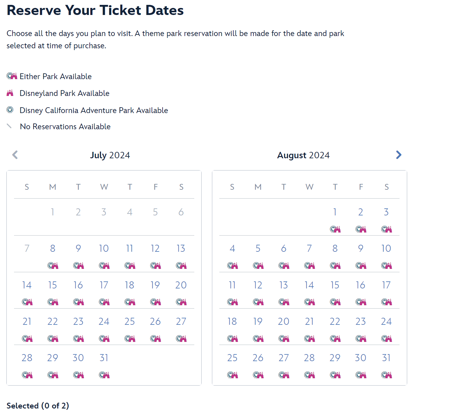 Disneyland Park Reservations Explained