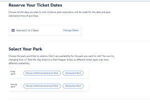 Disneyland Park Reservations Explained
