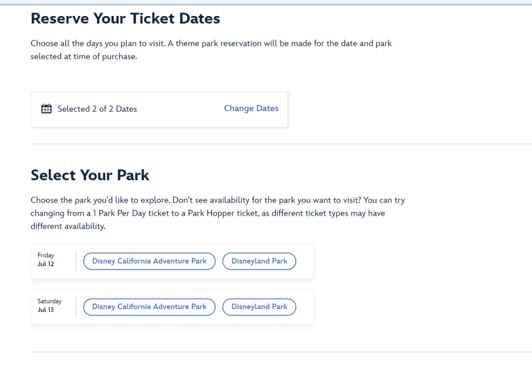 Disneyland Park Reservations Explained