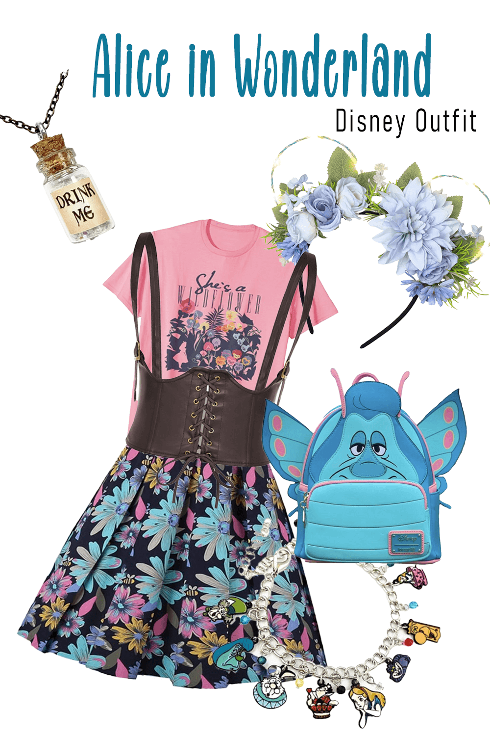 She's a Wildflower! Alice Inspired Disney Outfit